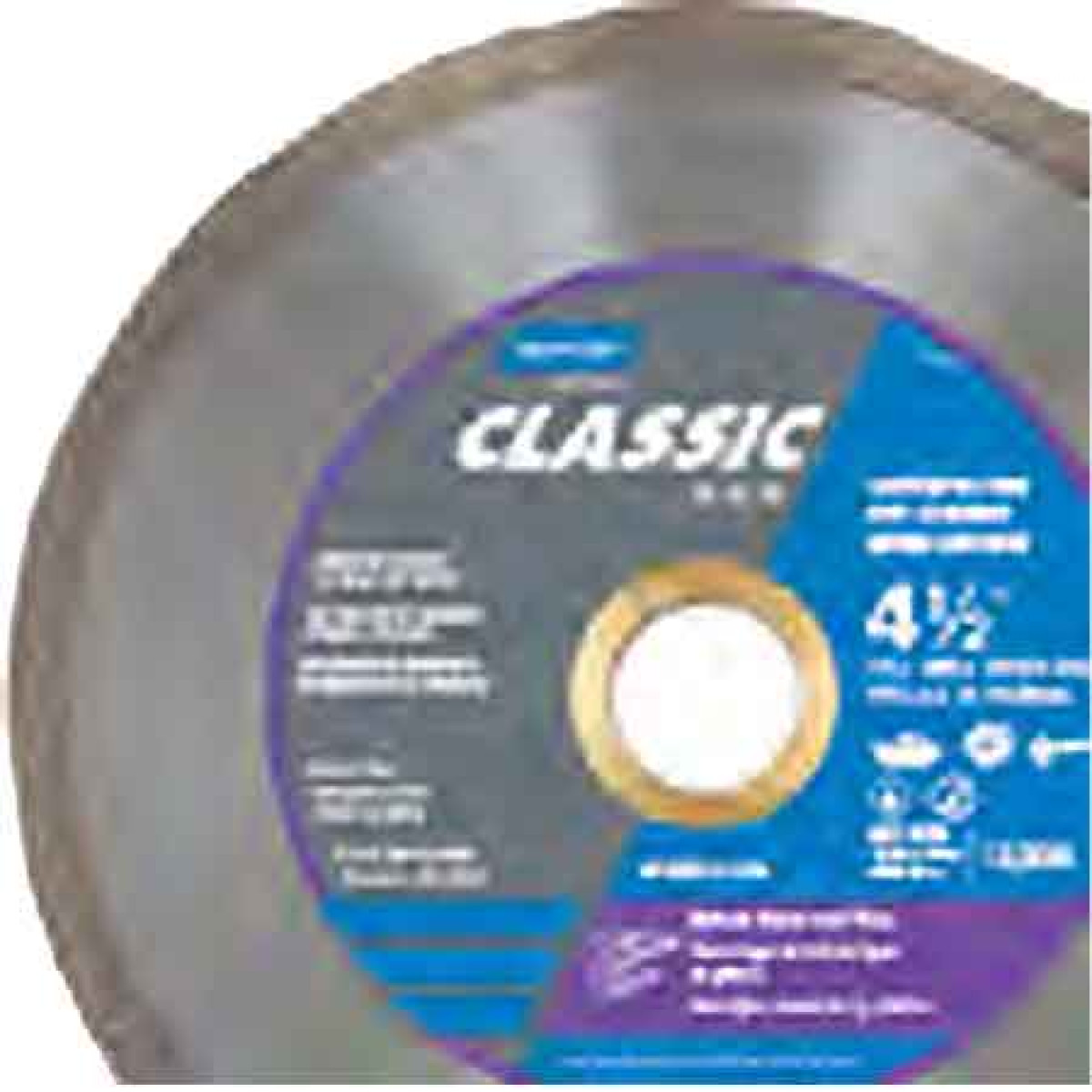 Norton CON 4DT 4" Continuous Rim Tile Blade.com