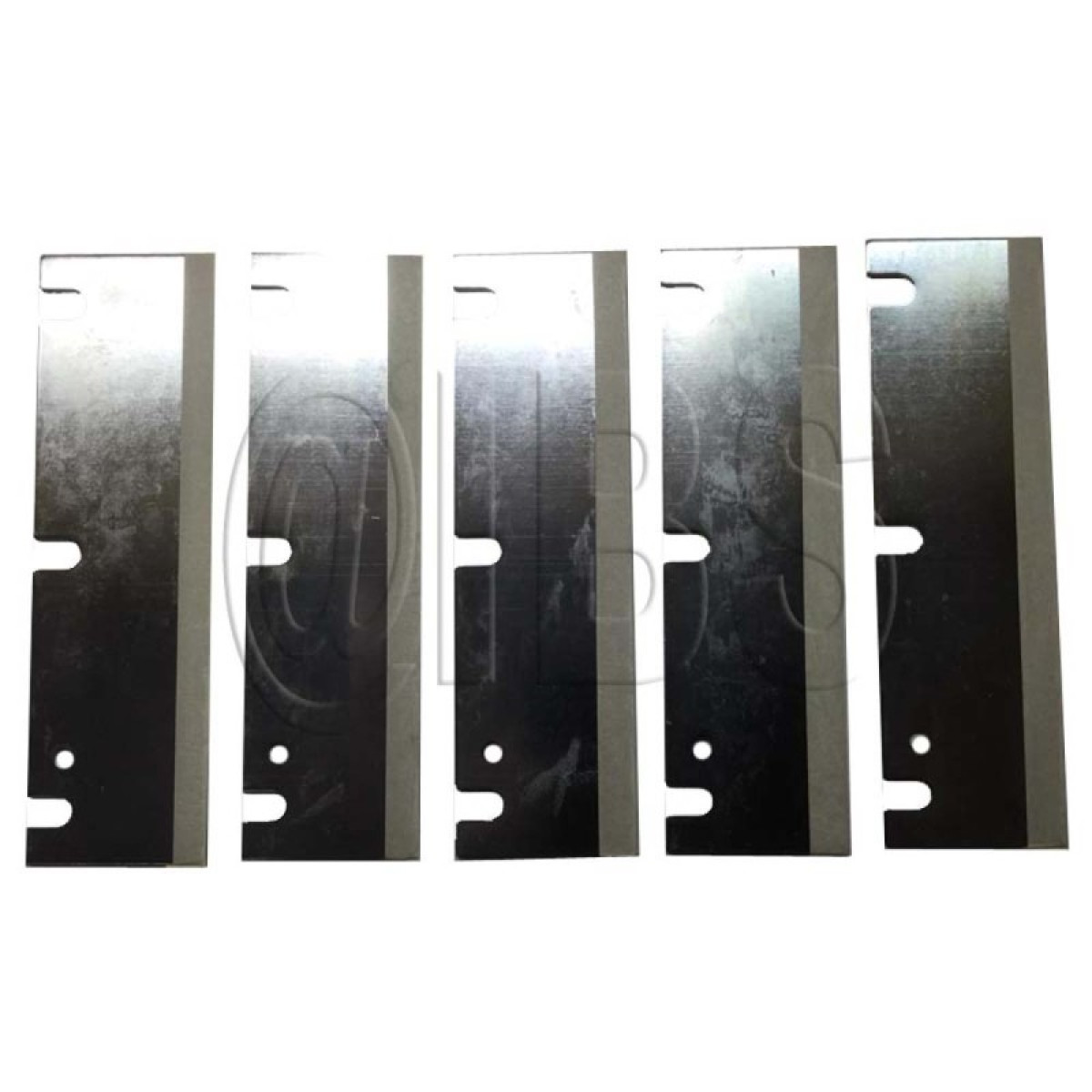 EDCO 8 inch Rigid Scraper Blade 5 Pack For Tile Shark Stripper