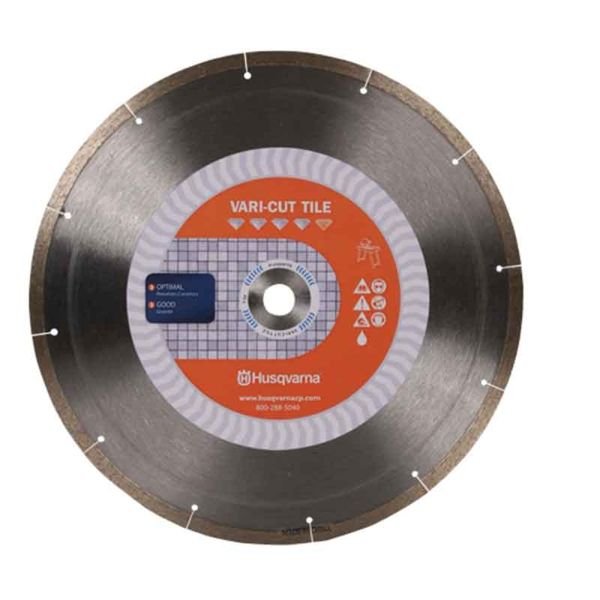 Husqvarna 10" Vari-Cut Porcelain Tile Blade-542761284