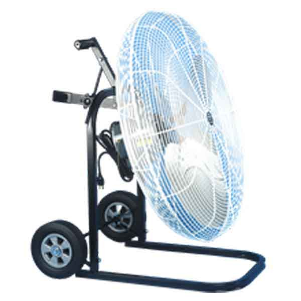 Schaefer Ventilation 20" OSHA Cart Fan White 20FC