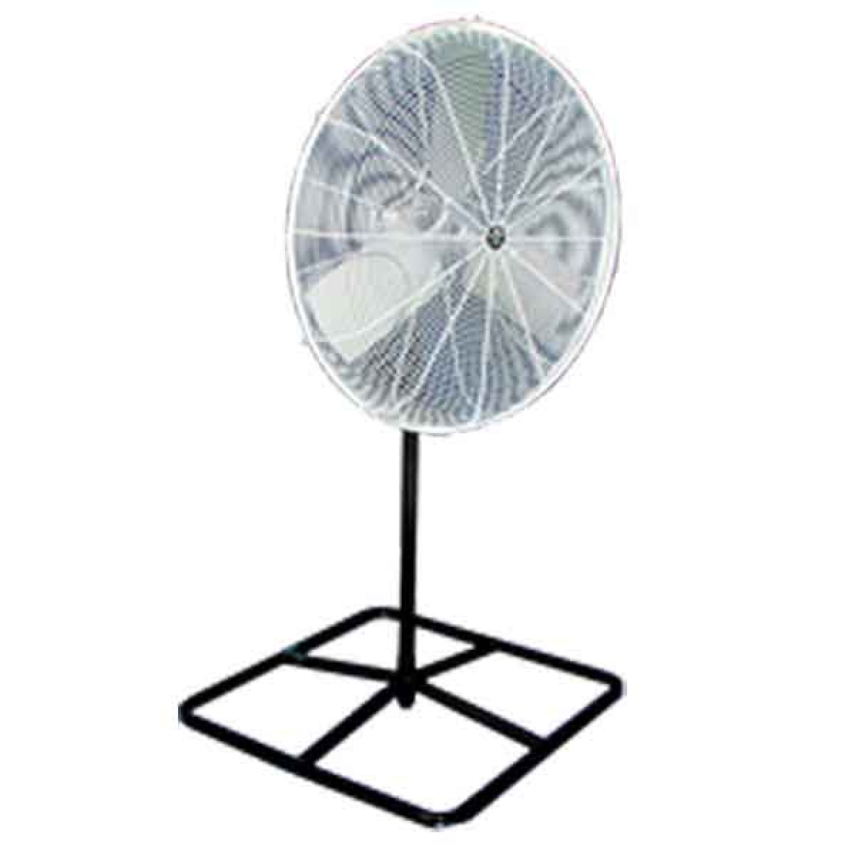 Schaefer Ventilation 20" OSHA Pedestal Fan White 20PF