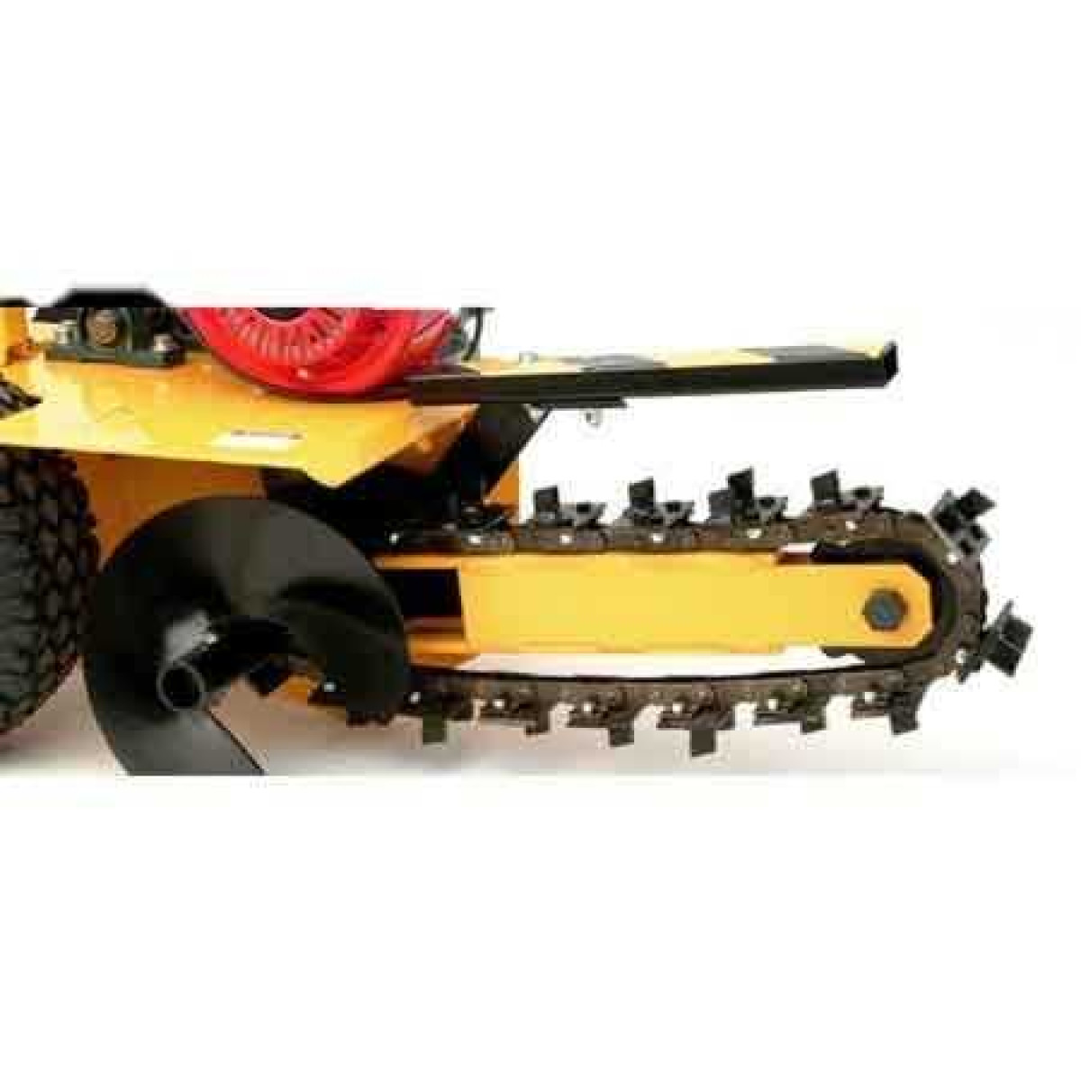 Ground Hog 3" X 18" Honda Trencher W/Carbide Shark Chain T-4-HS18