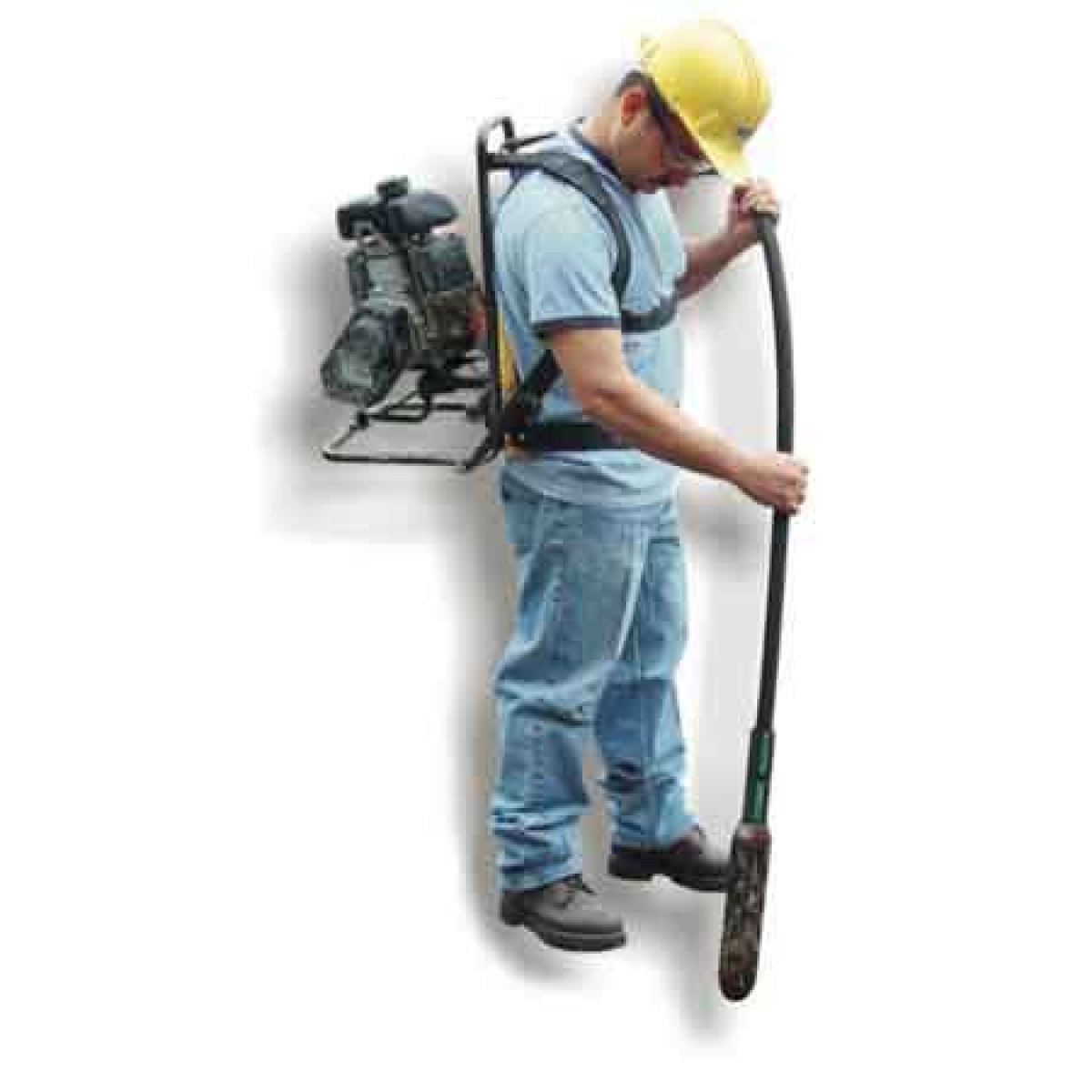 OZTEC BP-35 4-Stroke Gas Backpack Concrete Vibrator