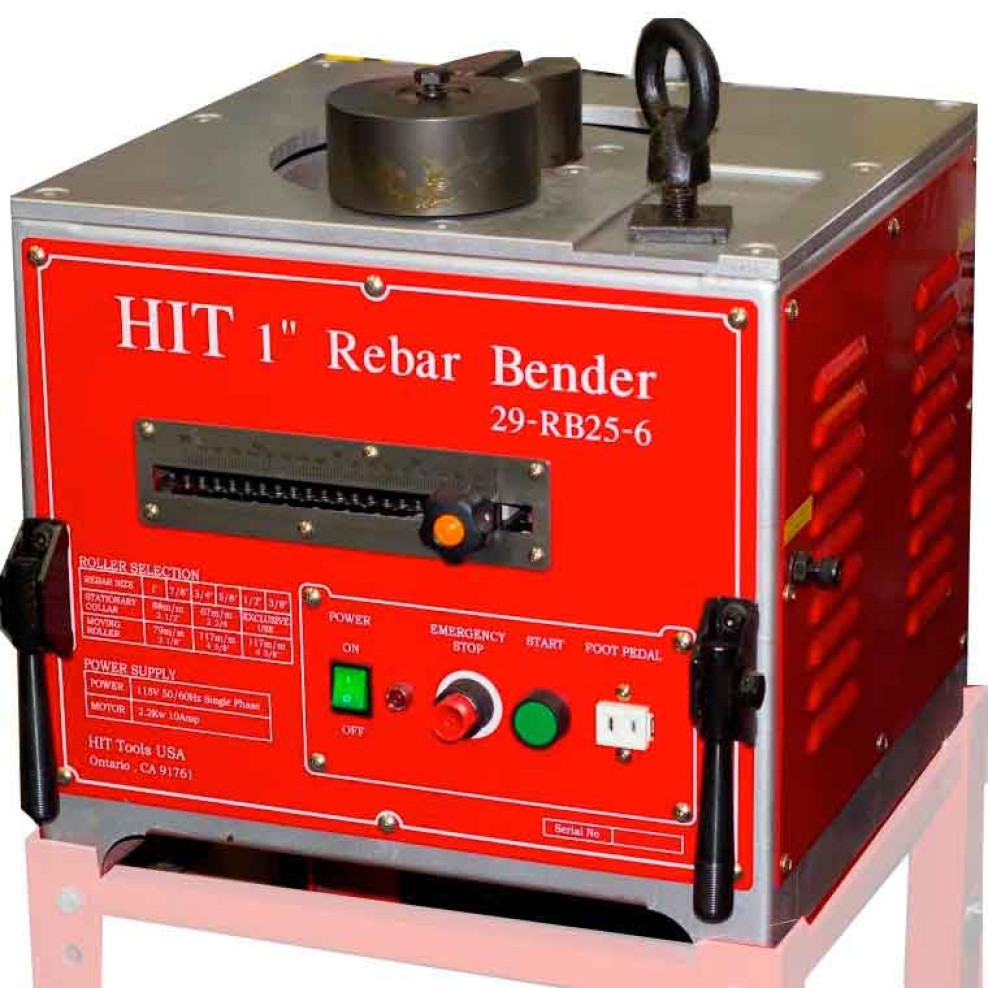 HIT Tools 29-RB25-6 1" Electric Rebar Bender